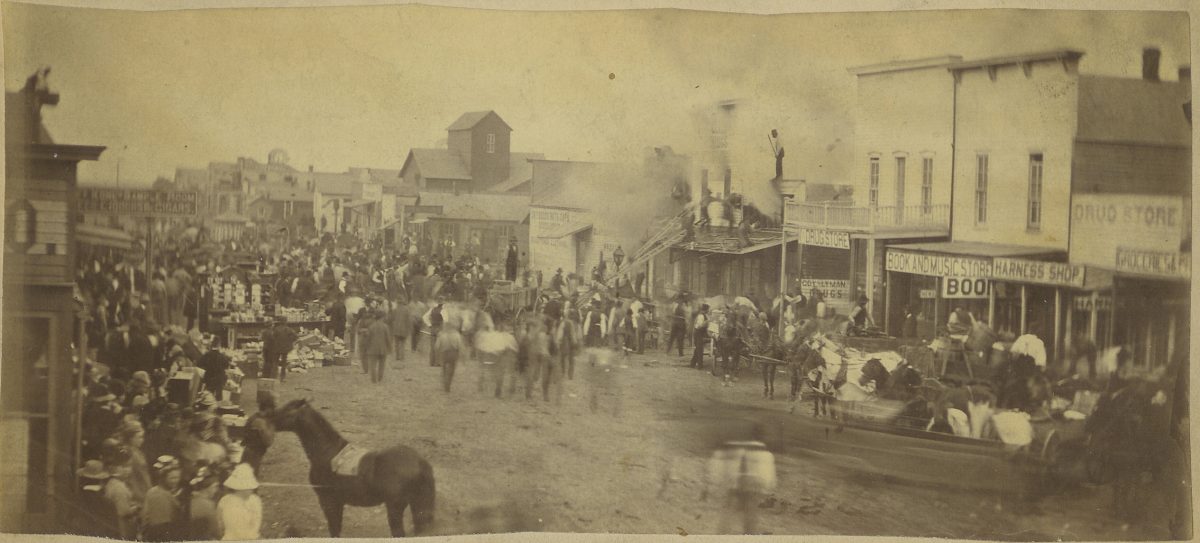 History On Foot Downtown Fire of 1879 • Hastings Museum